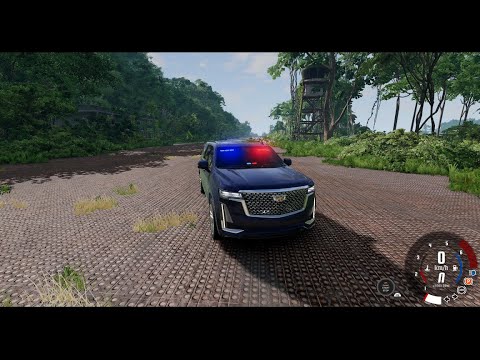 Police Cadillac Escalade / BeamNG.drive / CiscoTalon - YouTube