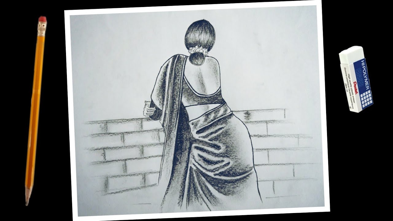 How to draw a Beautiful Women easy step by step for beginners ...