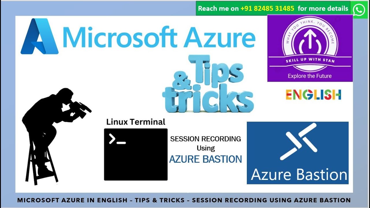 AZURE TIPS n TRICKS in ENGLISH - SESSION RECORDING using AZURE BASTION ...