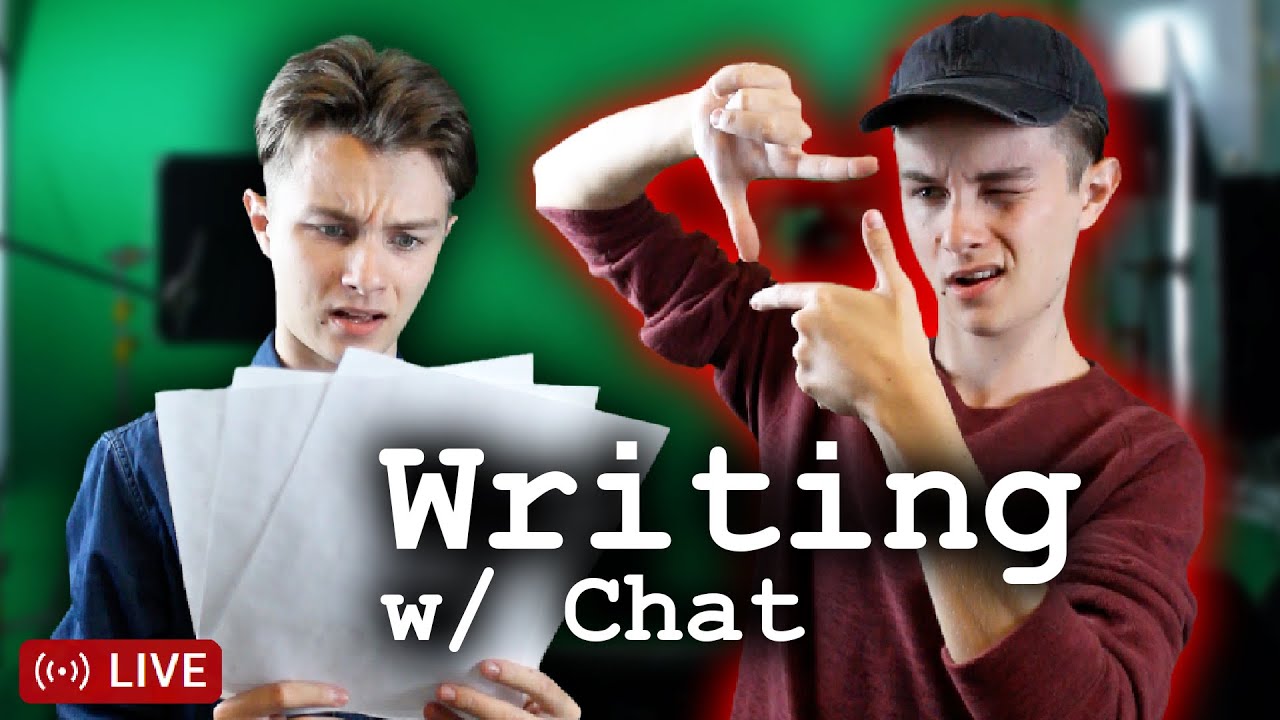 Writing Stream w/ Chat! | LIVE 🔴 - YouTube