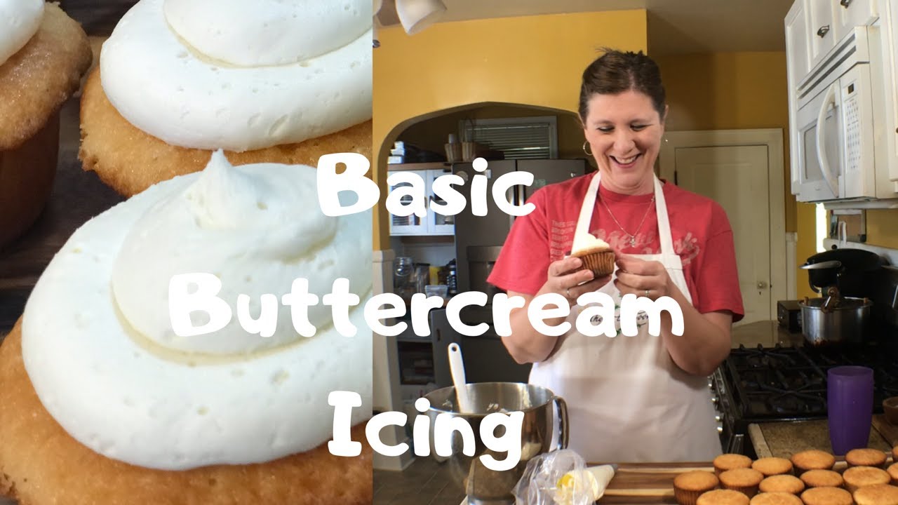 Basic Buttercream Icing! - YouTube
