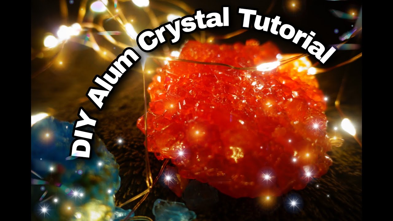 DIY Alum Crystal Tutorial - YouTube