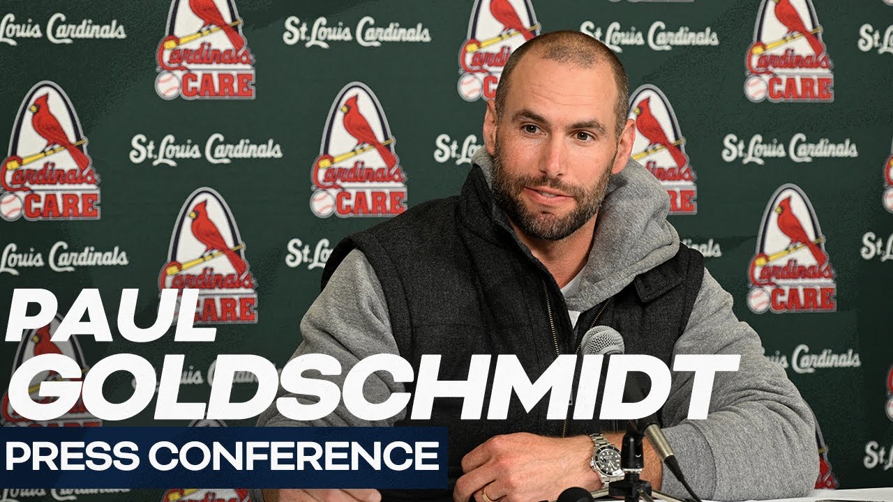 Paul Goldschmidt Press Conference: Winter Warm-Up 2023 | St. Louis ...