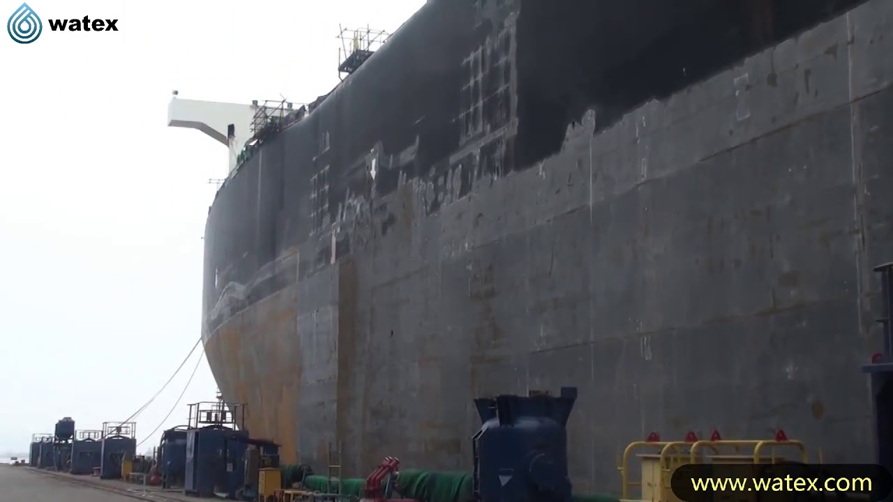 hydro jetting machine -high pressure water blasting paint rust for ship ...