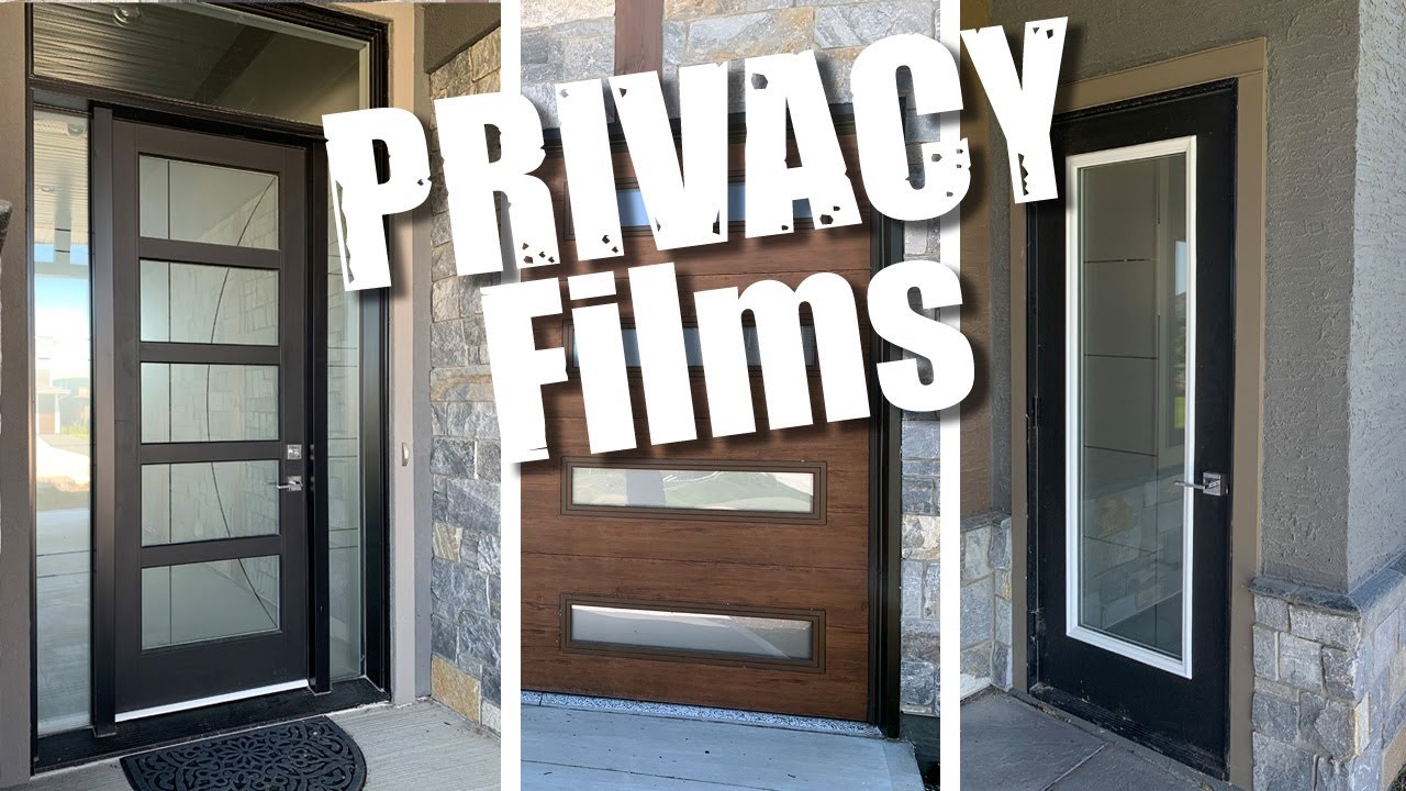 MPD decorative glass film project - YouTube