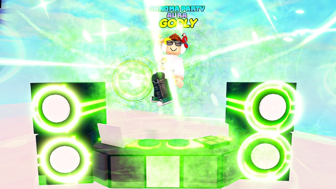 How to get Chroma Party Aura in FIND the AURAS for Roblox - YouTube