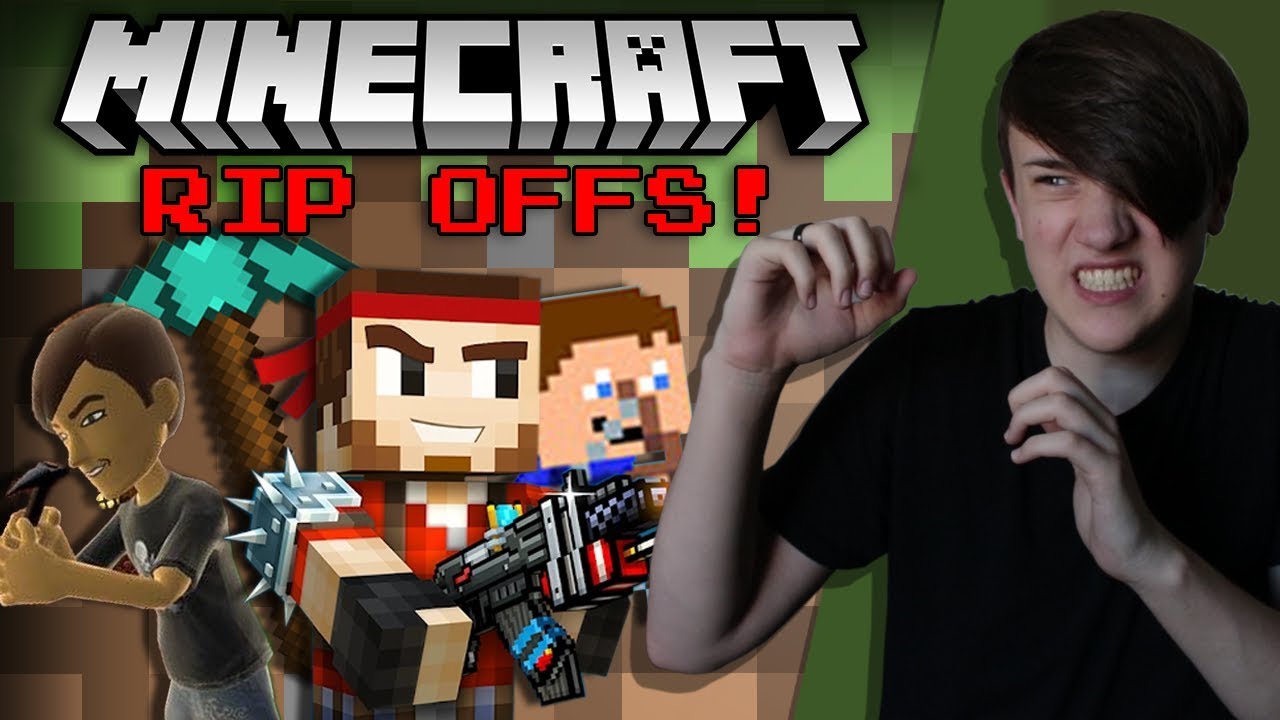 Minecraft Rip offs - ThatGuyWhoGames - YouTube