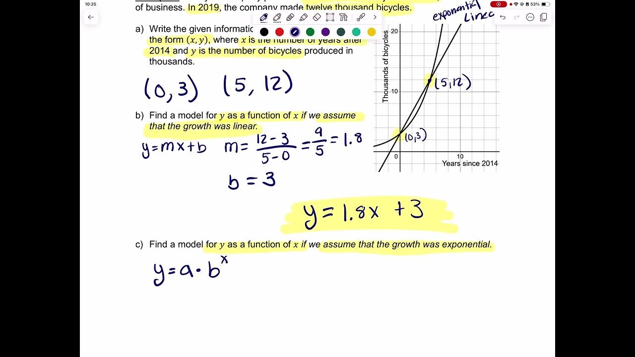 Linear vs Exponential - YouTube
