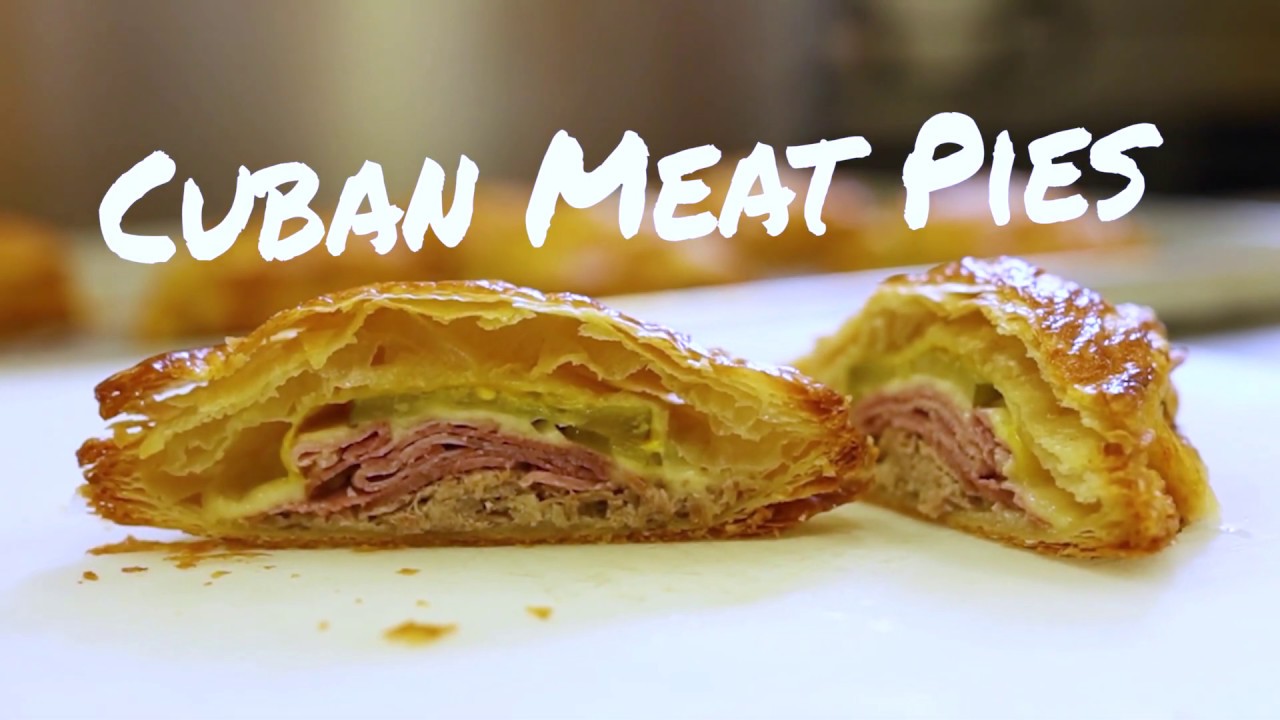Cuban Sandwich Meat Pies by Chef Adalberto Diaz - YouTube
