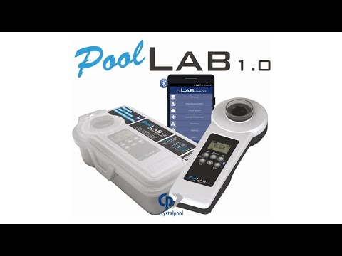 POOL WATER TEST - PoolLAB 1.0 - YouTube