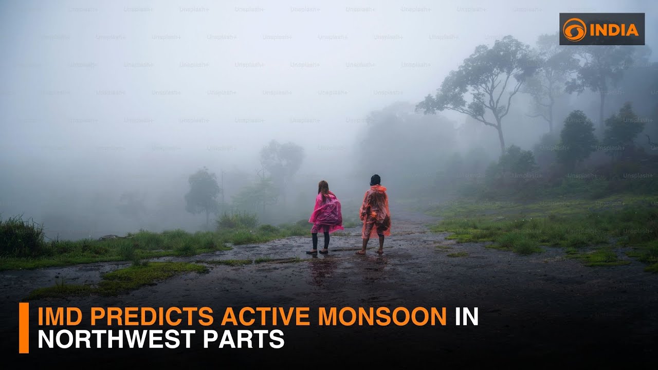 IMD predicts active monsoon in northwest parts | DD India - YouTube