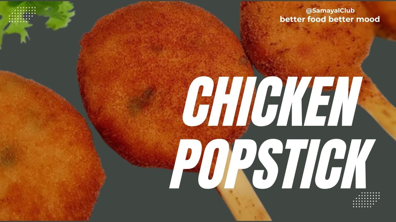 Chicken Popstick | Chicken Lollipop | Chicken Popsicle | Crispy Chicken ...