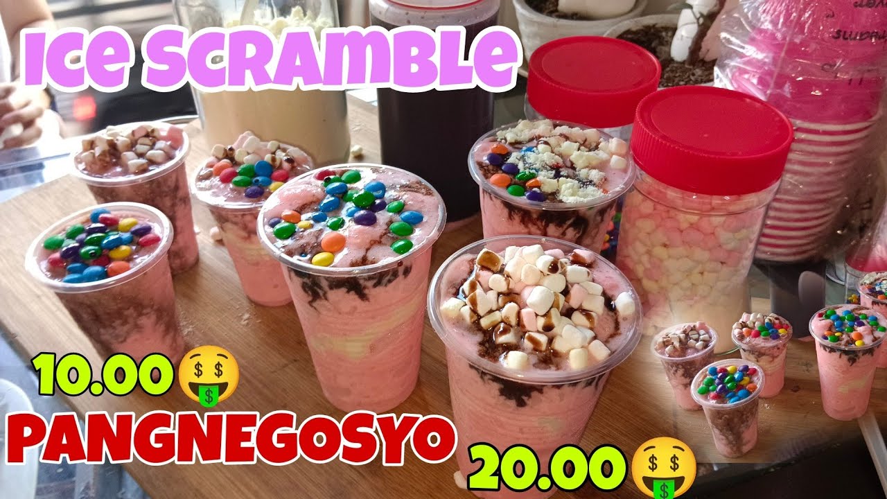 Ice Scramble Recipe for Business? Paano gumawa ng Pinoy Iskramble ...