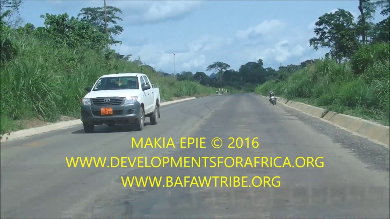 KUMBA - MAMFE ROAD CONSTRUCTION - MAY 2016 - YouTube
