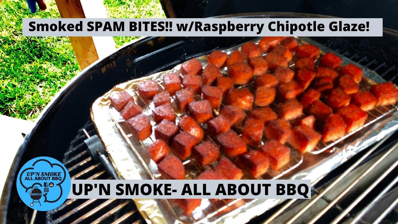 Smoked Glazed SPAM Bites! Awesome Carnivore Snack - YouTube