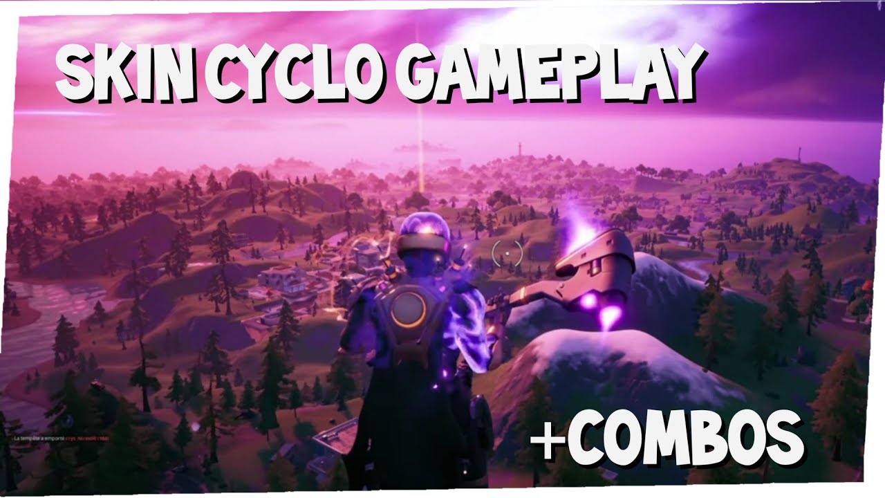NOUVEAU skin cyclo GAMEPLAY + COMBOS ! FORTNITE BATTLE ROYALE ! - YouTube