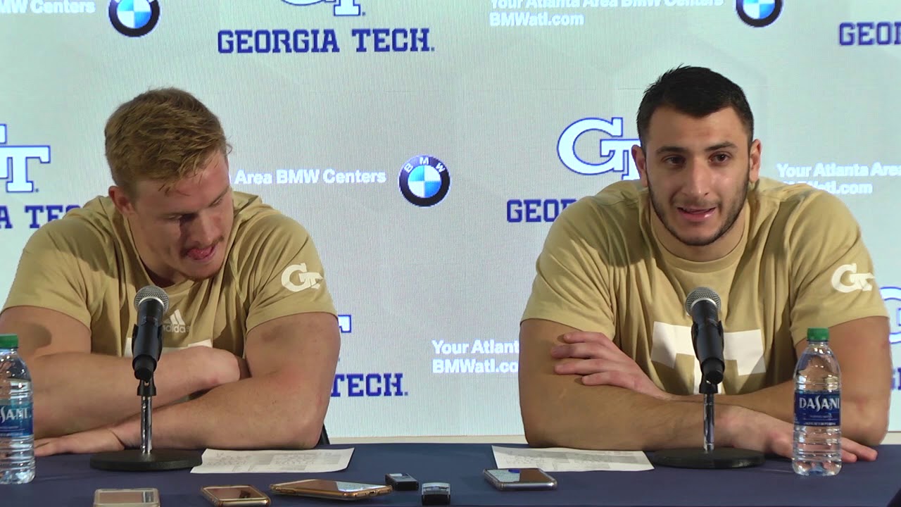 2019 Football Game 10: Student-Athletes Postgame Press Conference - YouTube