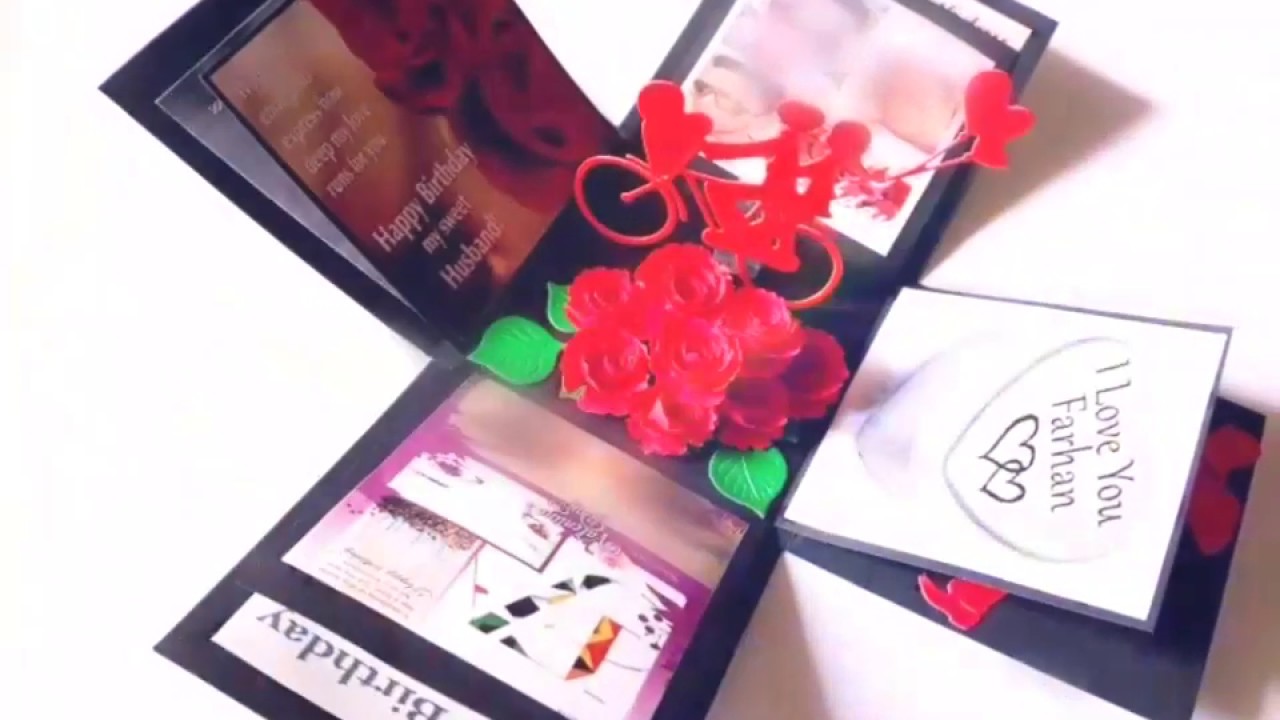 Exploding box - Birthday suprise - YouTube