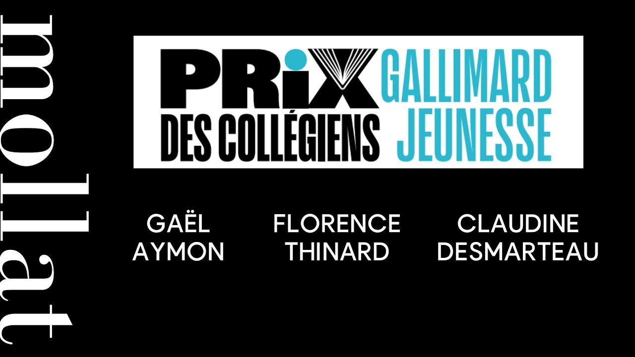 Prix des collégiens Gallimard Jeunesse 2024 - Gaël Aymon, Florence ...