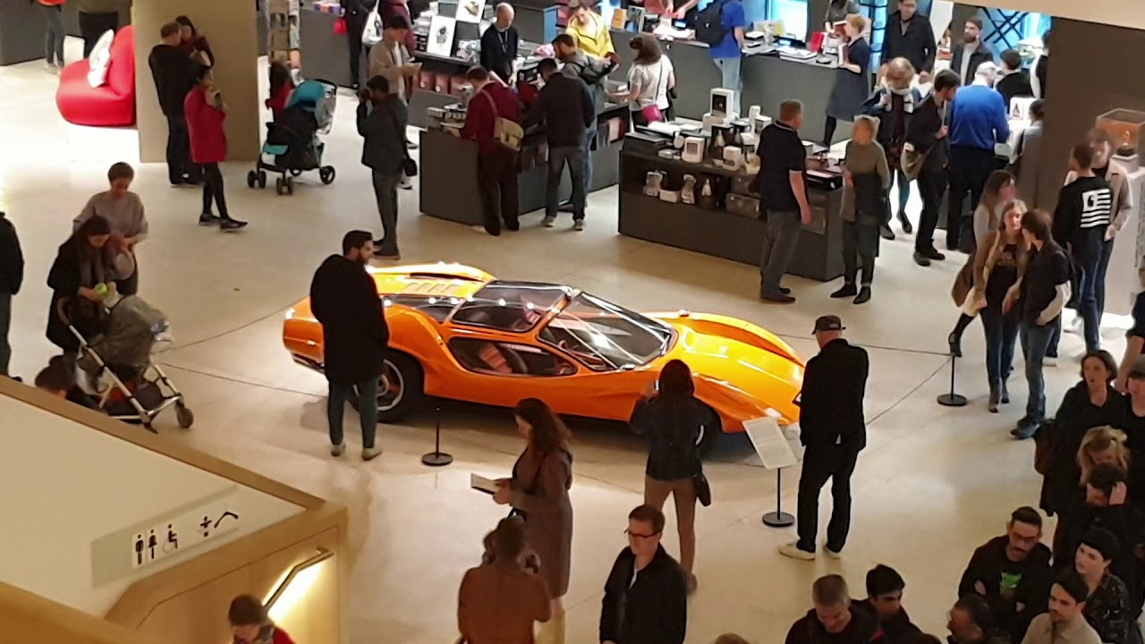 Kubrick Exhibition, Clockwork Orange car. - YouTube