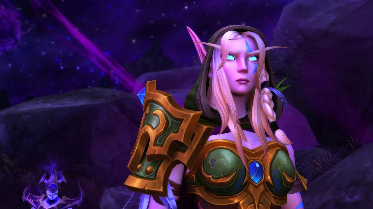 World of Warcraft Dark Heart: Locus-Walker and Alleria - YouTube