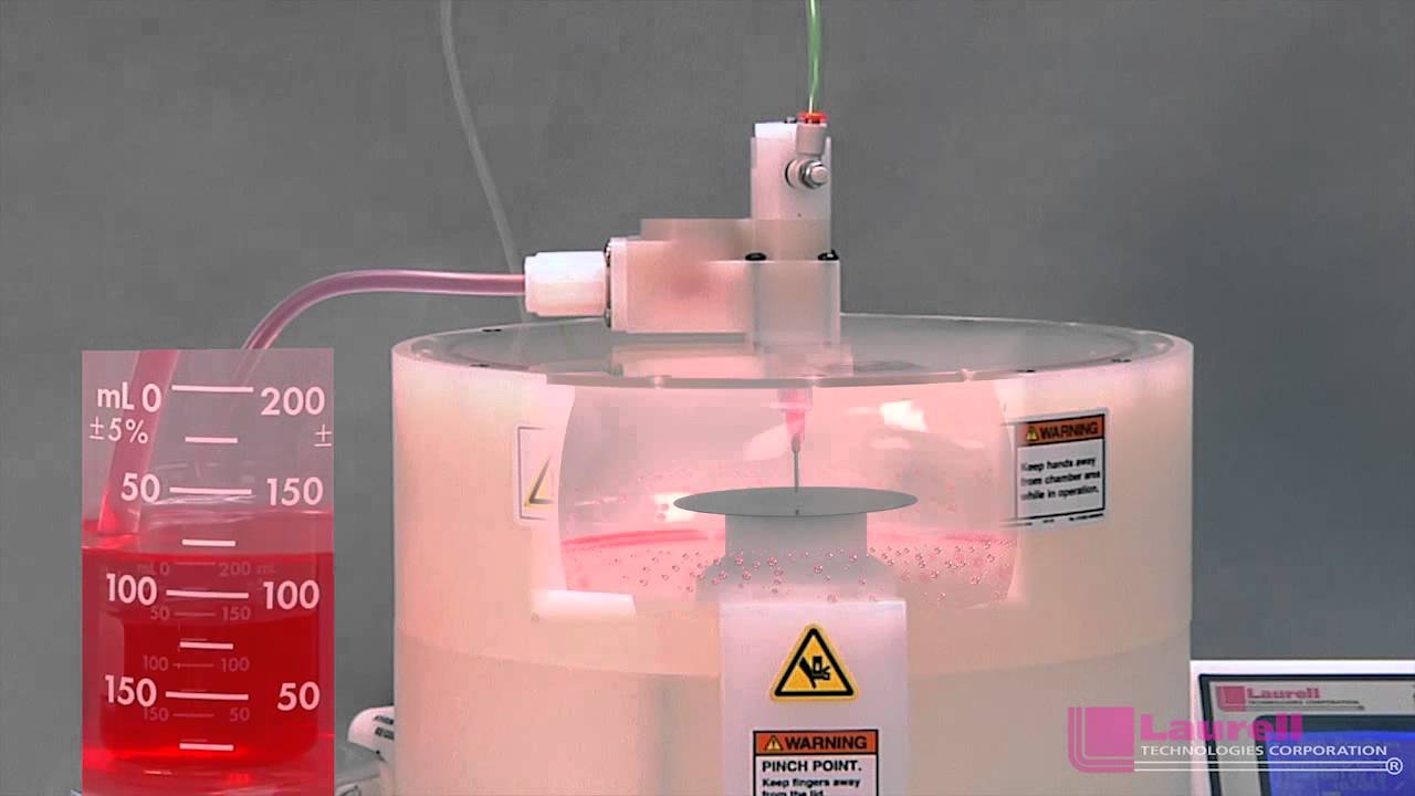 Laurell Technologies Single Shot Dispenser - YouTube
