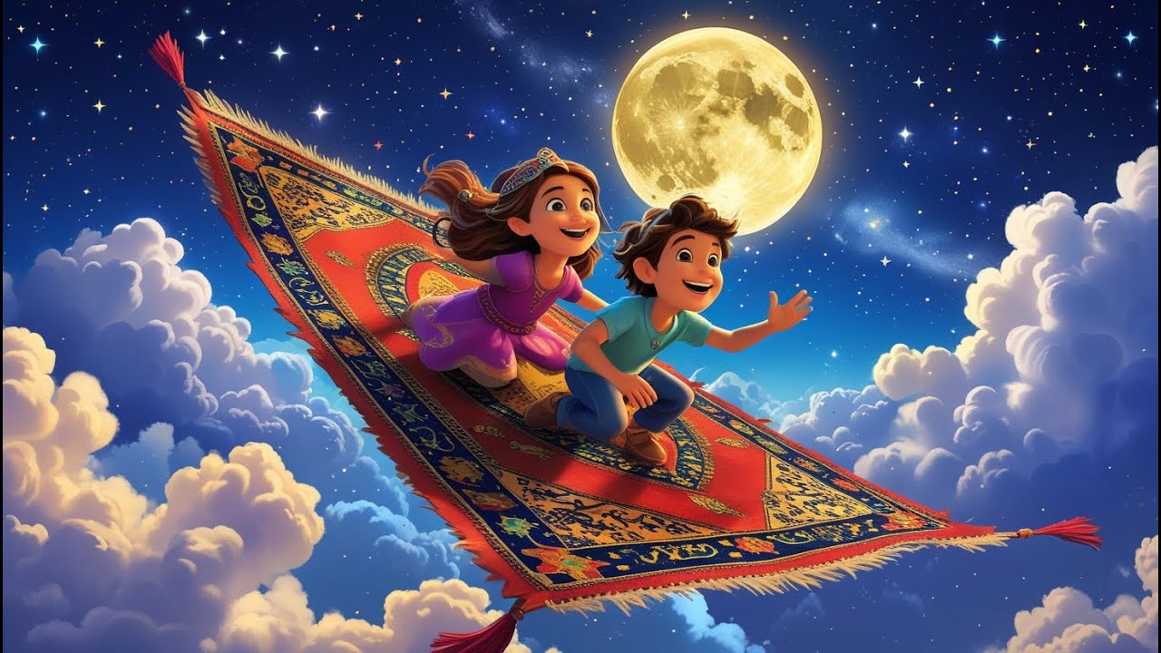 The Magic Carpet Ride | Kids Song | Fun Adventure Song for Children ...