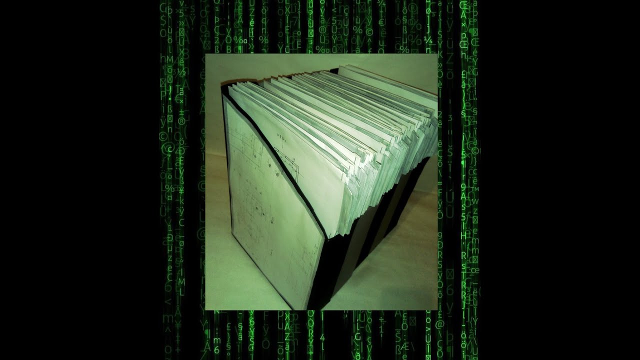 Diy Archivero + Carpetas -----| Folders!!! - YouTube