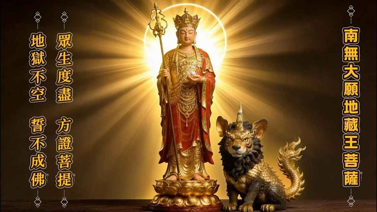 《苦中不離》 • 地藏王菩薩滅定業真言空靈梵文吟唱 Kṣitigarbha Bodhisattva Mantra of Eliminating ...