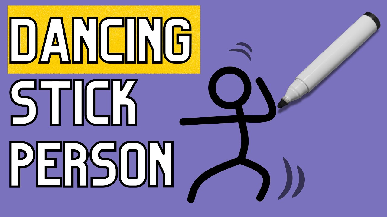 ⭐️ Magic Marker Dancing Stickman - Kids Magic Tutorial - YouTube