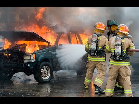 Frederick County Fire Training Academy Class 21 Car Fire