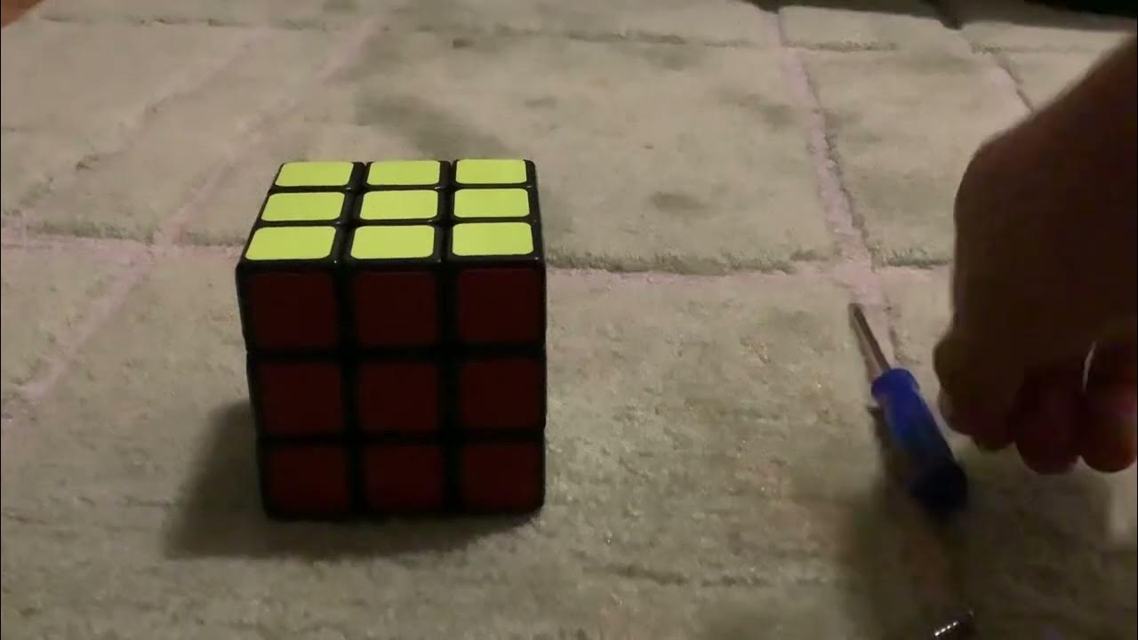 Rubiks cube exploded ! - YouTube