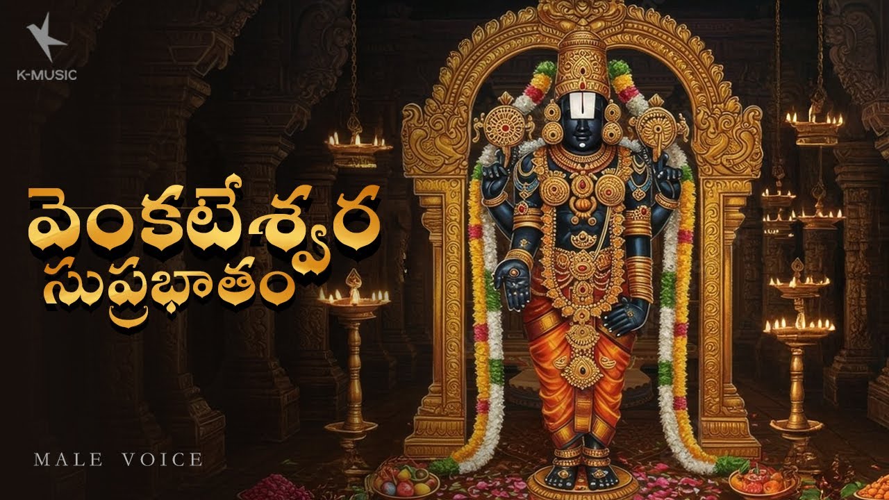 Venkateswara Suprabhatam Male Voice | Sri Krishna | Arun Kaundinya | RG ...
