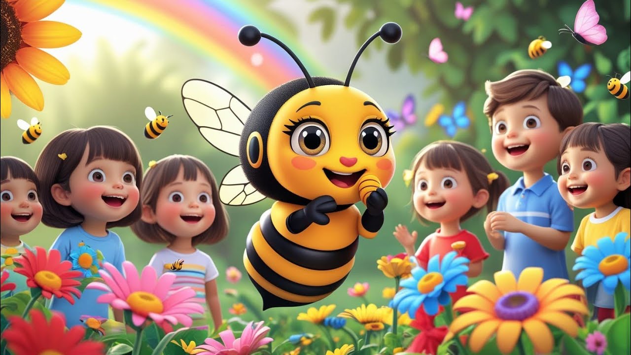 "Buzzy Beez: Catchy Honey Bee Song & Fun Nursery Rhymes for Kids ...