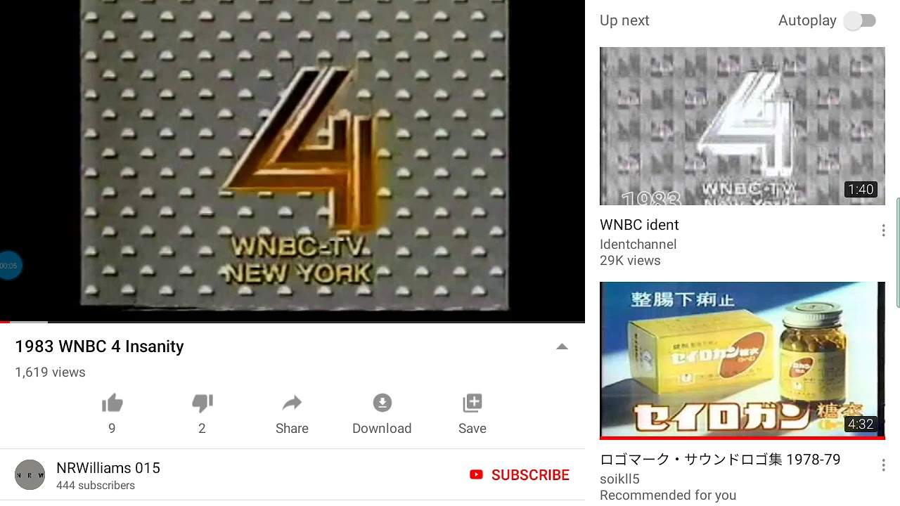 wnbc commercial 1983 - YouTube