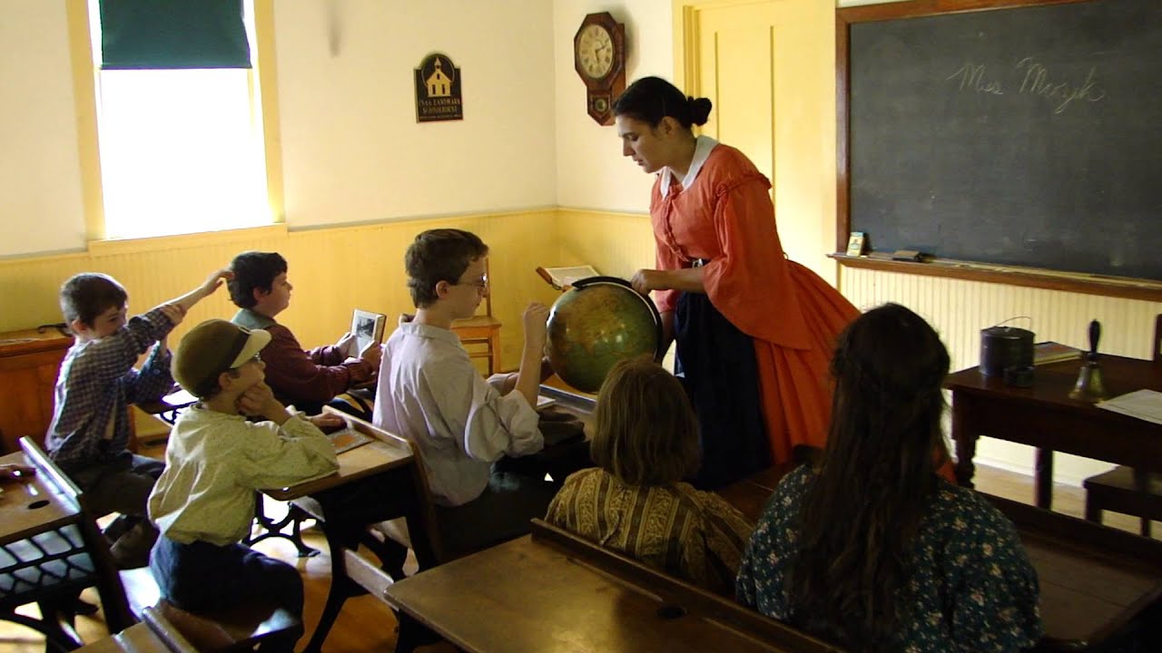School Days in the 1860s pt.2 - YouTube