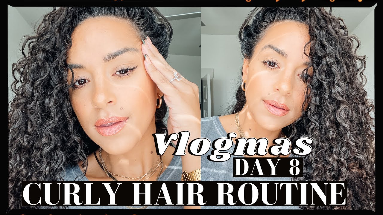 MY CURLY HAIR ROUTINE 2020 || VLOGMAS DAY 8 || Yami Mufdi - YouTube