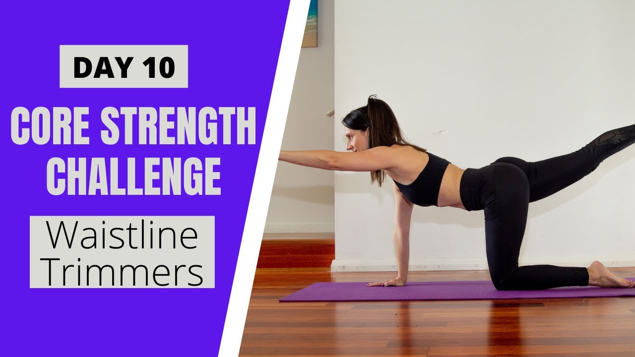 DAY 10 : 14 Day Core Strength Challenge | Best Core Exercises For ...