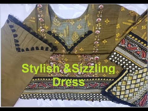 How to design a stylish and sizzling dress at home by tahira. - YouTube