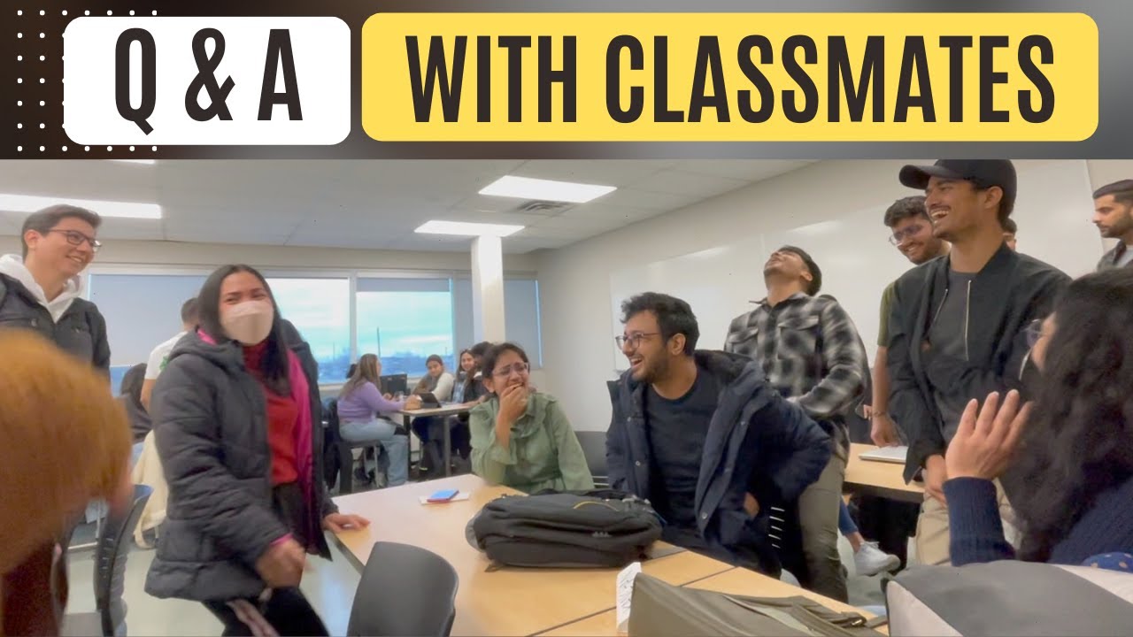 Classmates Q&A Session | International Students in Canada - YouTube
