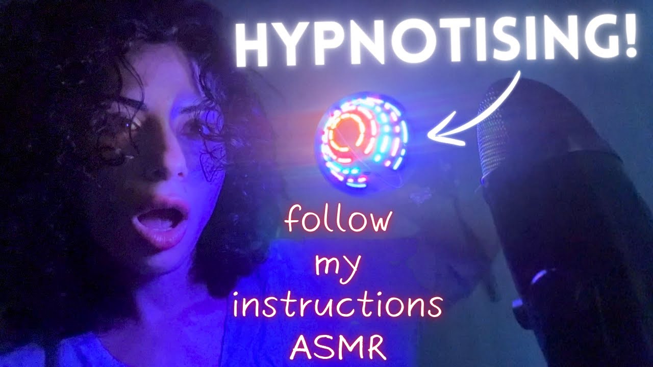 ASMR Follow My Instructions | Mouth Sounds & Whispering Tingles - YouTube