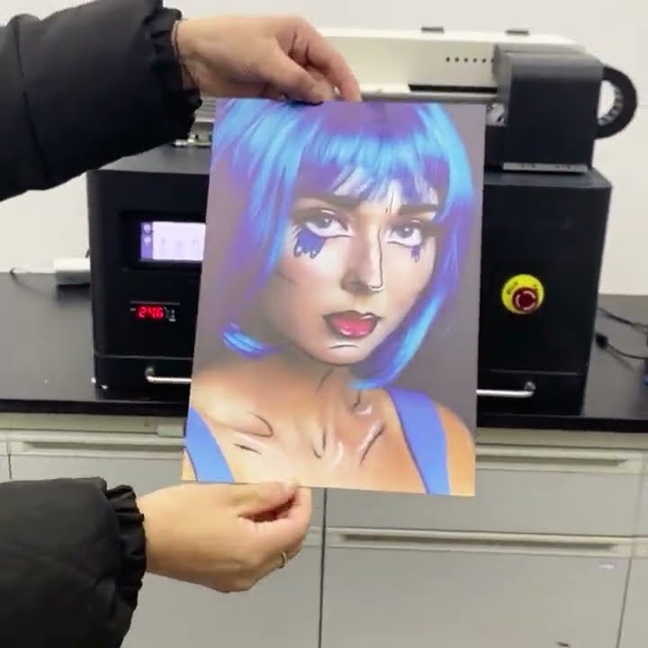 Direct Print all flatbed board - YouTube