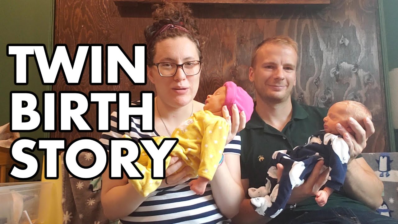 Our Twin Birth Story | 35 Weeks and Natural Delivery - YouTube