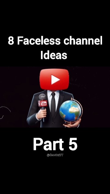 Part 5 | 8 Faceless channel Ideas | Faceless channel kaise banaye # ...