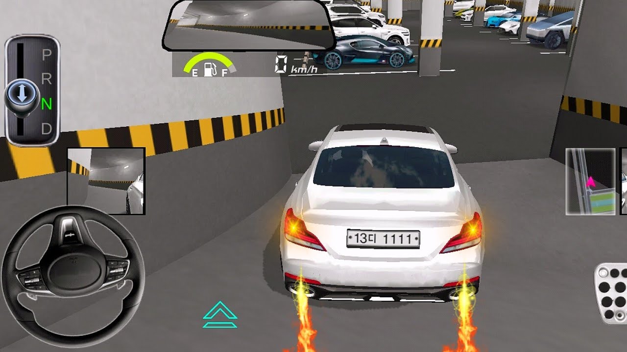 New White Car Driving in City | 3D Driving Class Simulation | Best ...
