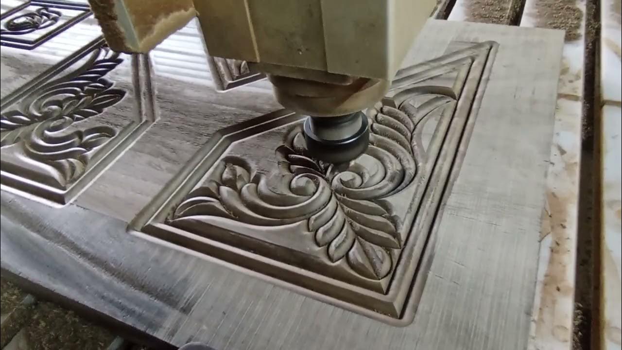 Door Design Work 2.5d | CNC Router Wooden Door Design | - YouTube