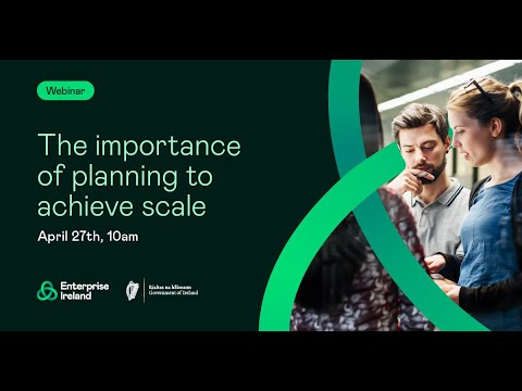 Client Solutions Webinar - The Importance of Planning to achieve Scale ...
