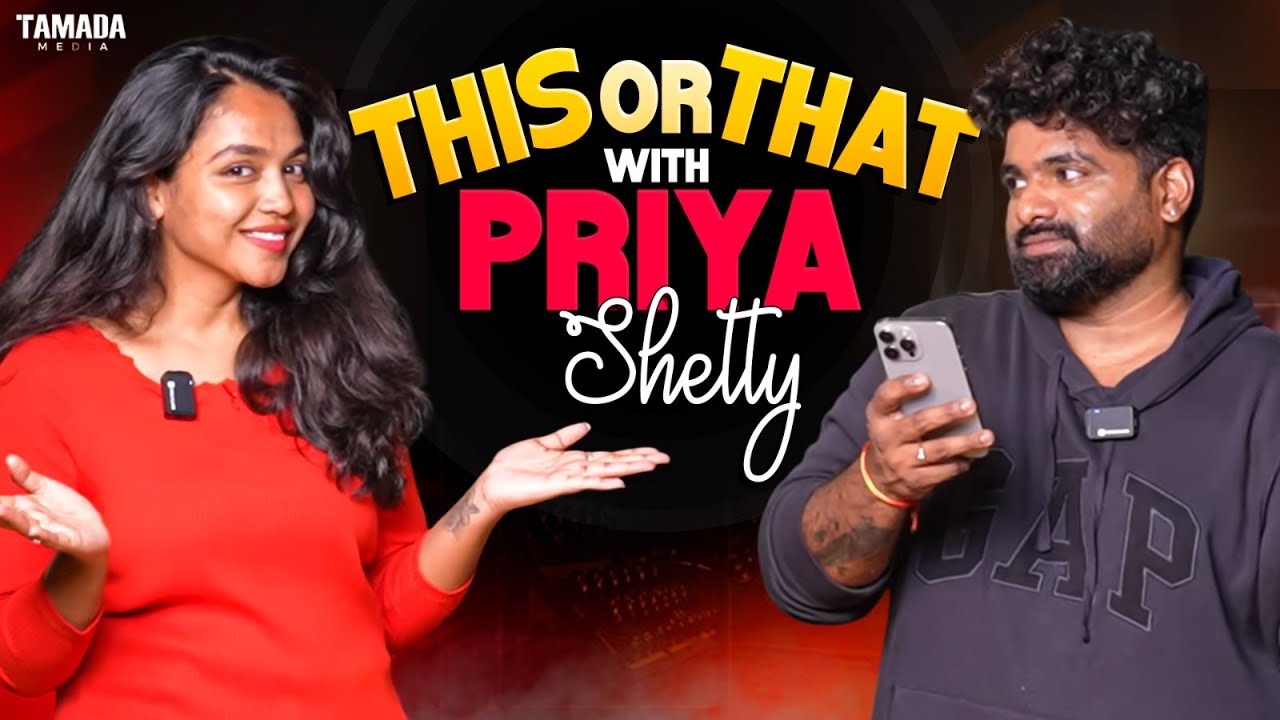 This or That With Priya Shetty || Rj Chaitu || Rj Chaitu Vlogs - YouTube