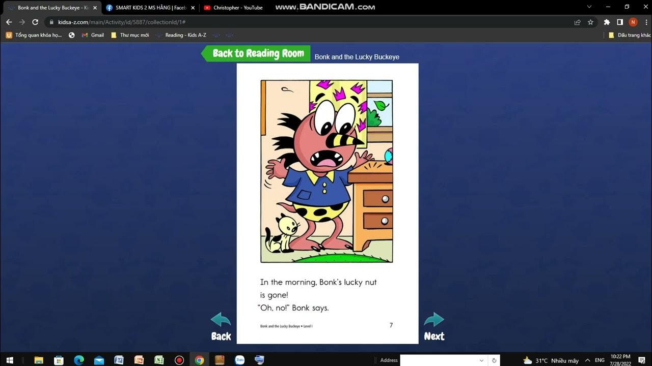 Bonk and the Lucky Buckeye - YouTube