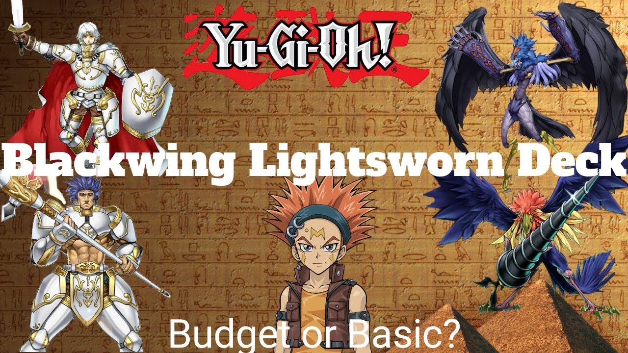 Yu-Gi-Oh BLACKWING LIGHTSWORN COMBO DECK PROFILE! Budget or Basic ...